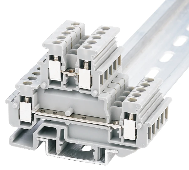 Din Rail Industrial Distribution Terminal Block - Screw Type