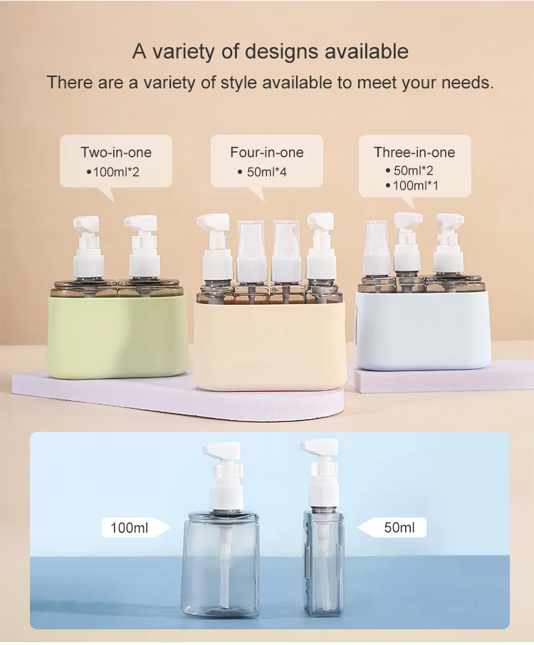 Oem Odm Custom Rectangle Twist Cap Squeeze Bottle Food Grade 60ml Soft Squeeze Lotion Bottle ...