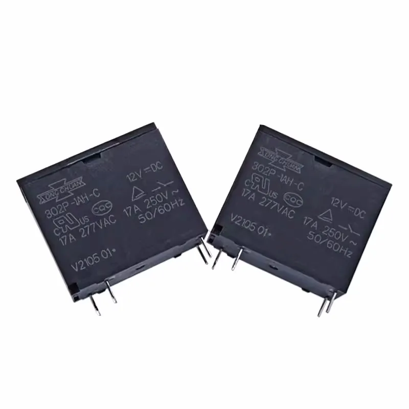 100% Original Relay Song Chuan 302WP-1AH-C M02 12VDC 17A Water Heater ...