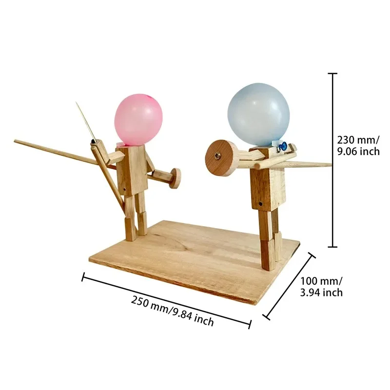 Balloon Bamboo Man Battle Game - Fast-Paced Fun for Two