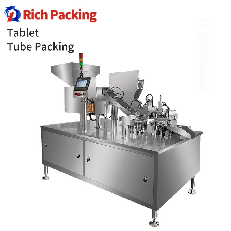 Vitamin C Effervescent Bottle Tube Counting Filling Tablet Packing ...