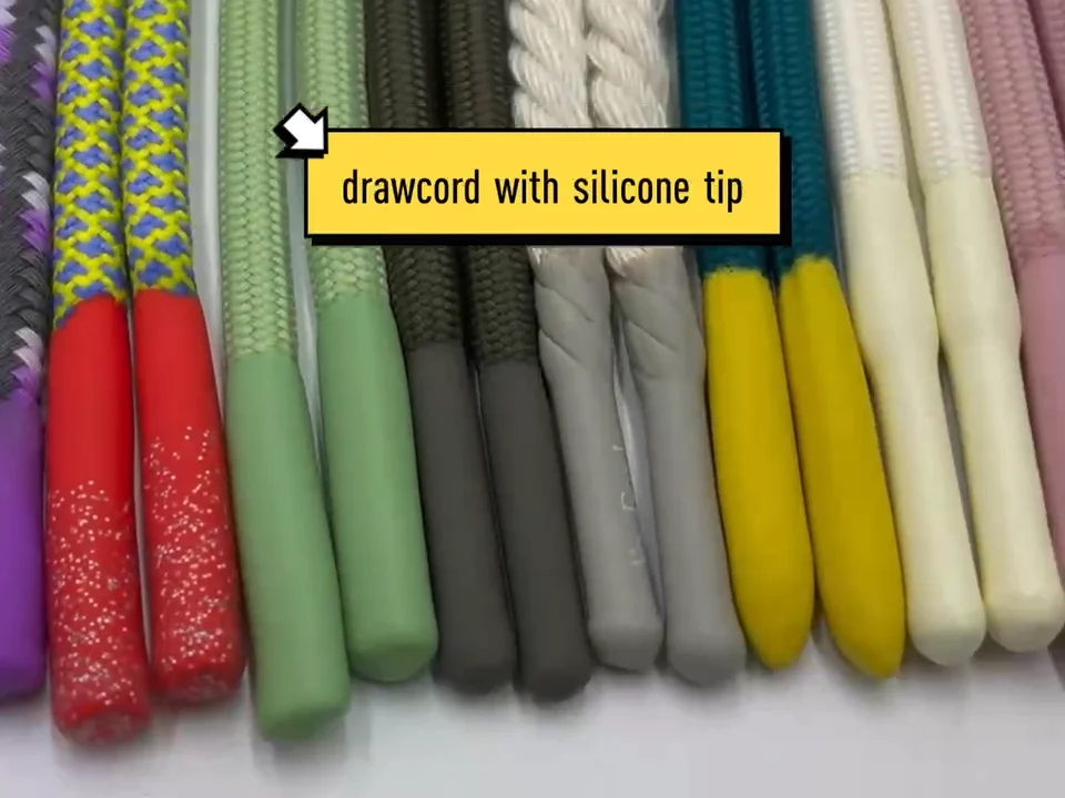 Custom Draw Cord Drawstring Cord Tip Metal Hoodie Draw String With ...