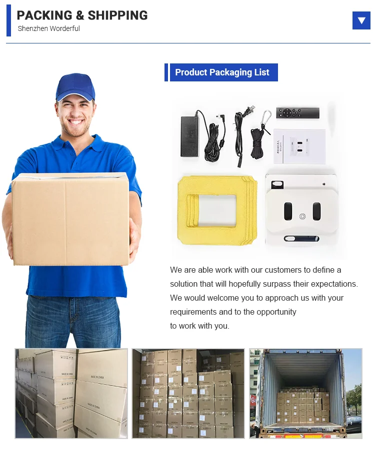 OEM Automatic Glass Skyscraper Cleaning Robotic Windows High Rise ...