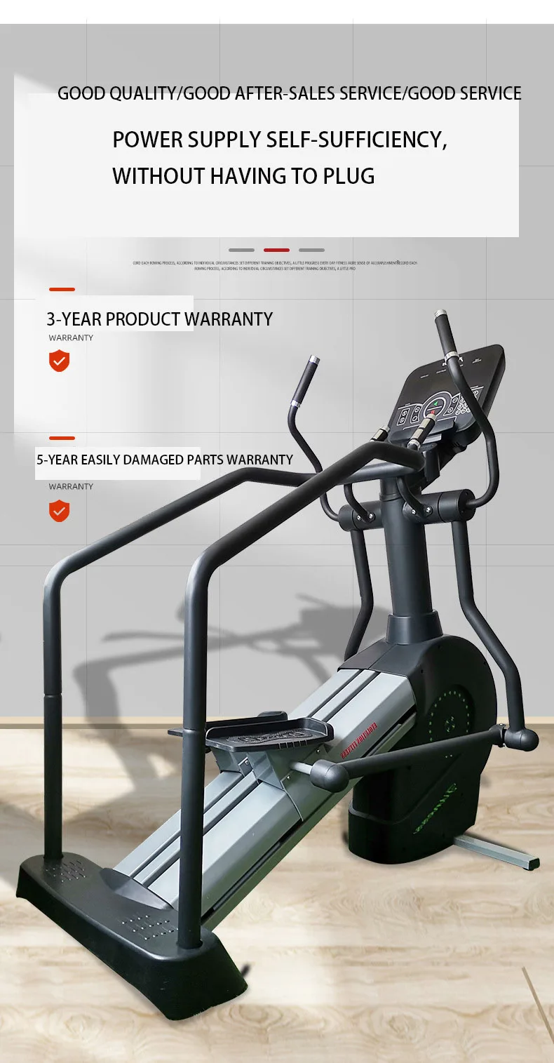 Commercial Use Electric Climbing Machine Stairmaster Cross Trainer ...