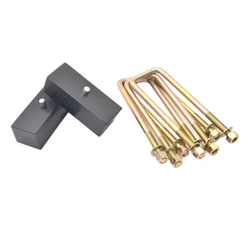 4x4 Block 38mm 1.5 Inch U Bolts Rear Blocks Lift Kit For Hilux Revo ...
