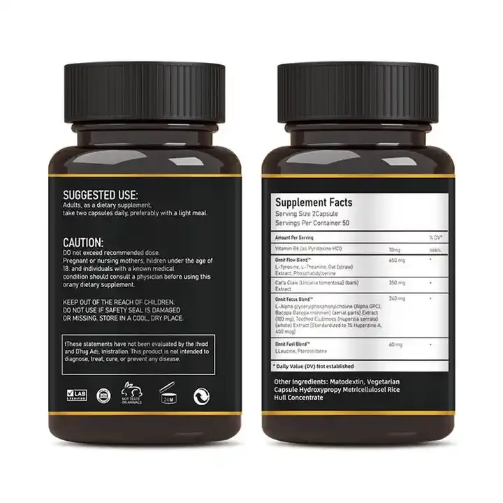 Oem Vegan Nootropics Brain Supplement Antioxidant Alpha Lipoic Acid ...