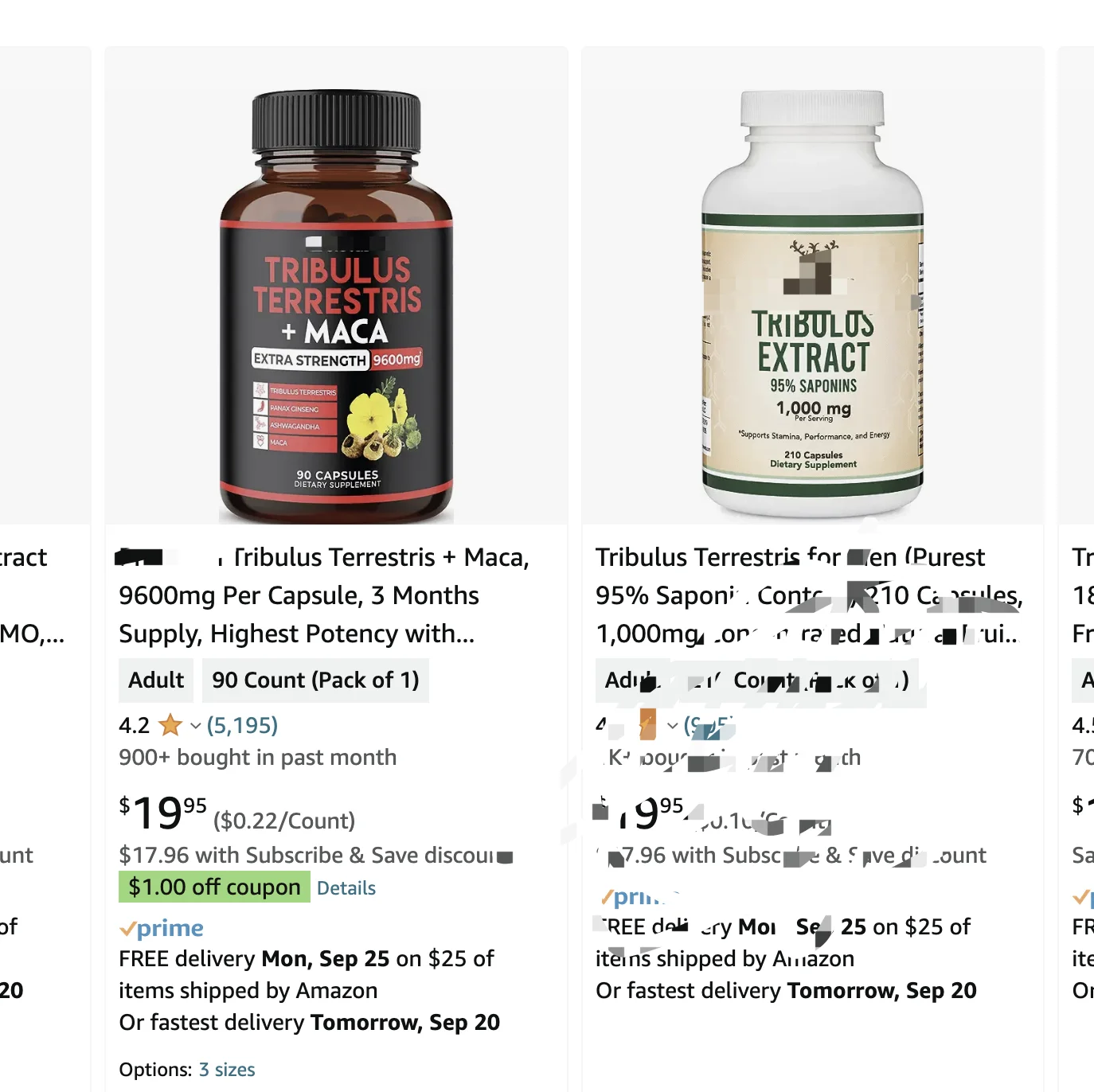 Private Label Tribulus Terrestris Capsules Maca Extra 9600mg Dietary ...