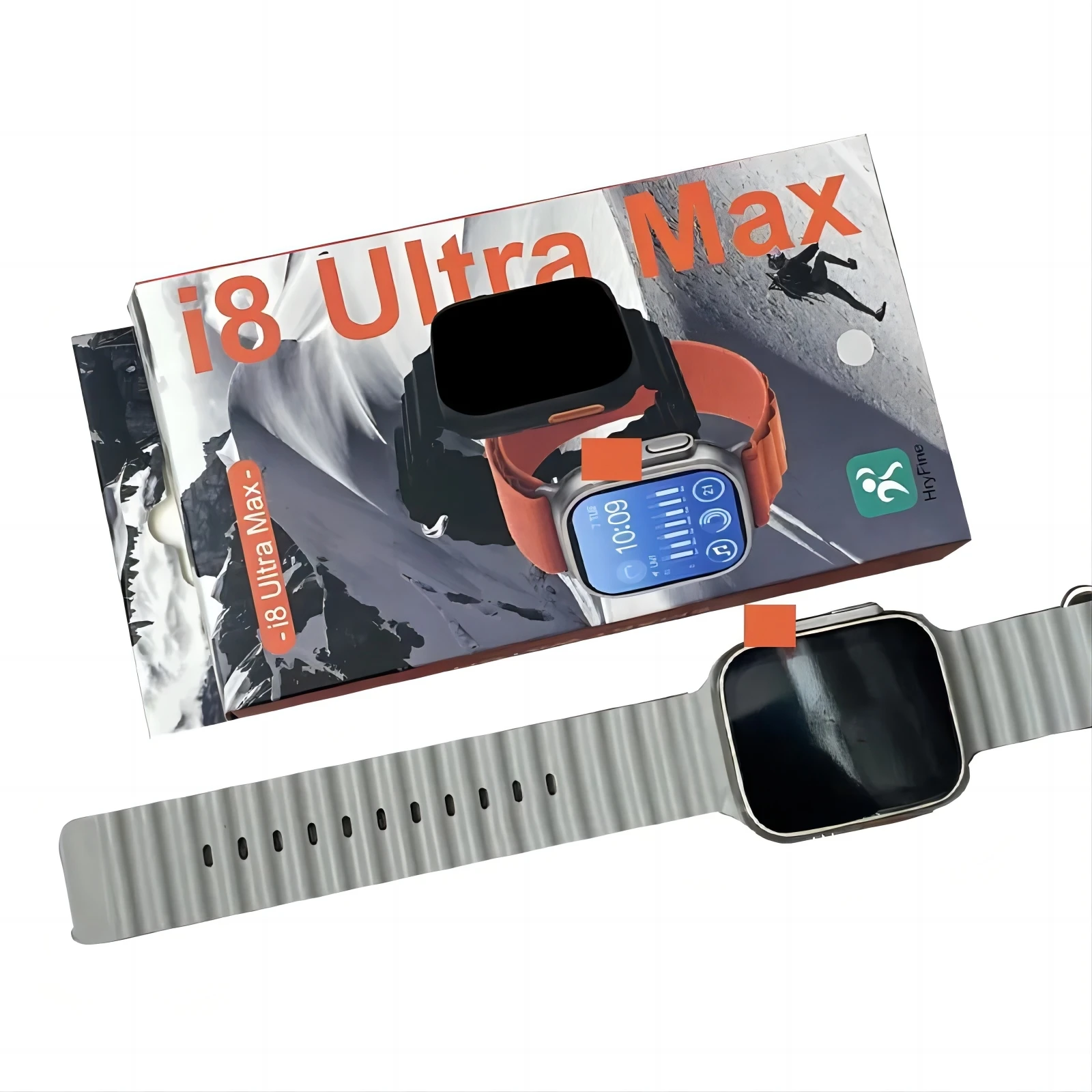 I8 Ultra Max Smartwatch Series8 Ultra 1.73 Inch Tft Heart Rate Monitor ...