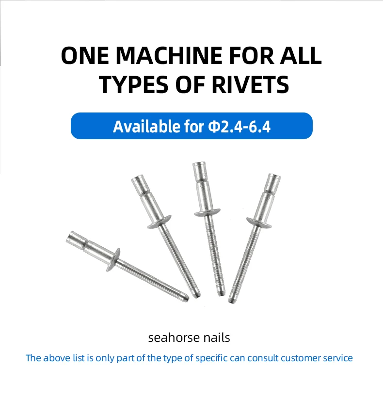 T1 Lithium Battery Rivet Gun Cordless Powerful Pull Force Riveter Convenient Efficient Riveting ...