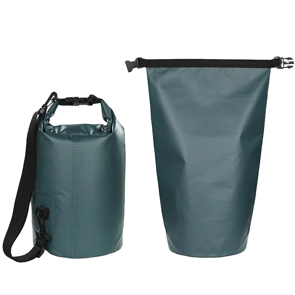 500d Tarpaulin Pvc Waterproof Backpack Adjustable Shoulder Strap Barrel ...