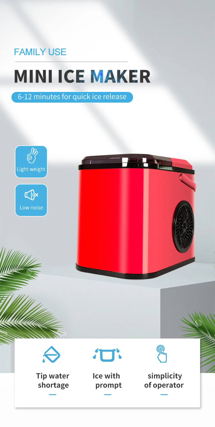 Household Compact Countertop Automatic Compressor Cooling Portable 12kg ...