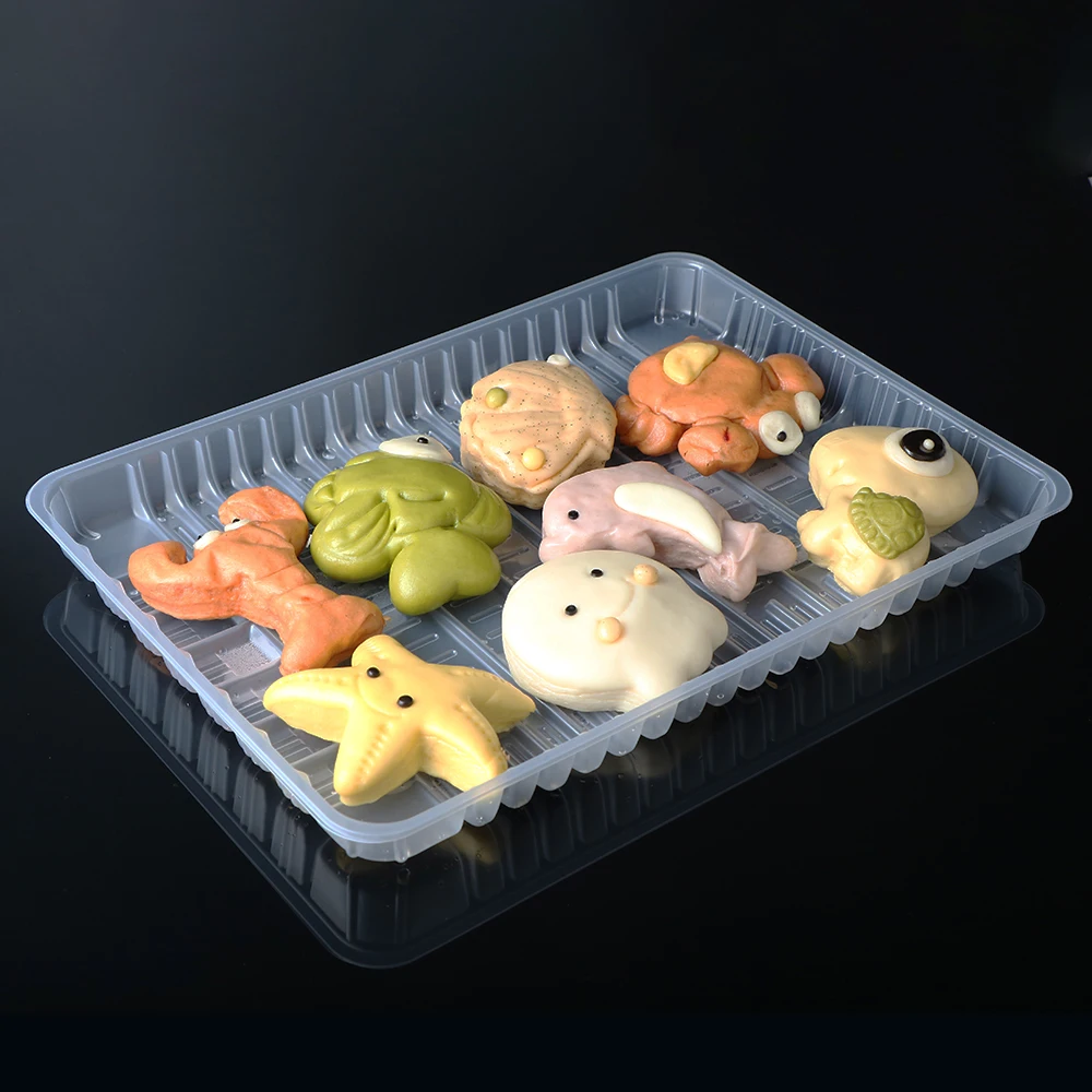 High Resistant High Barrier Evoh Retort Black PP Packaging Trays for Food