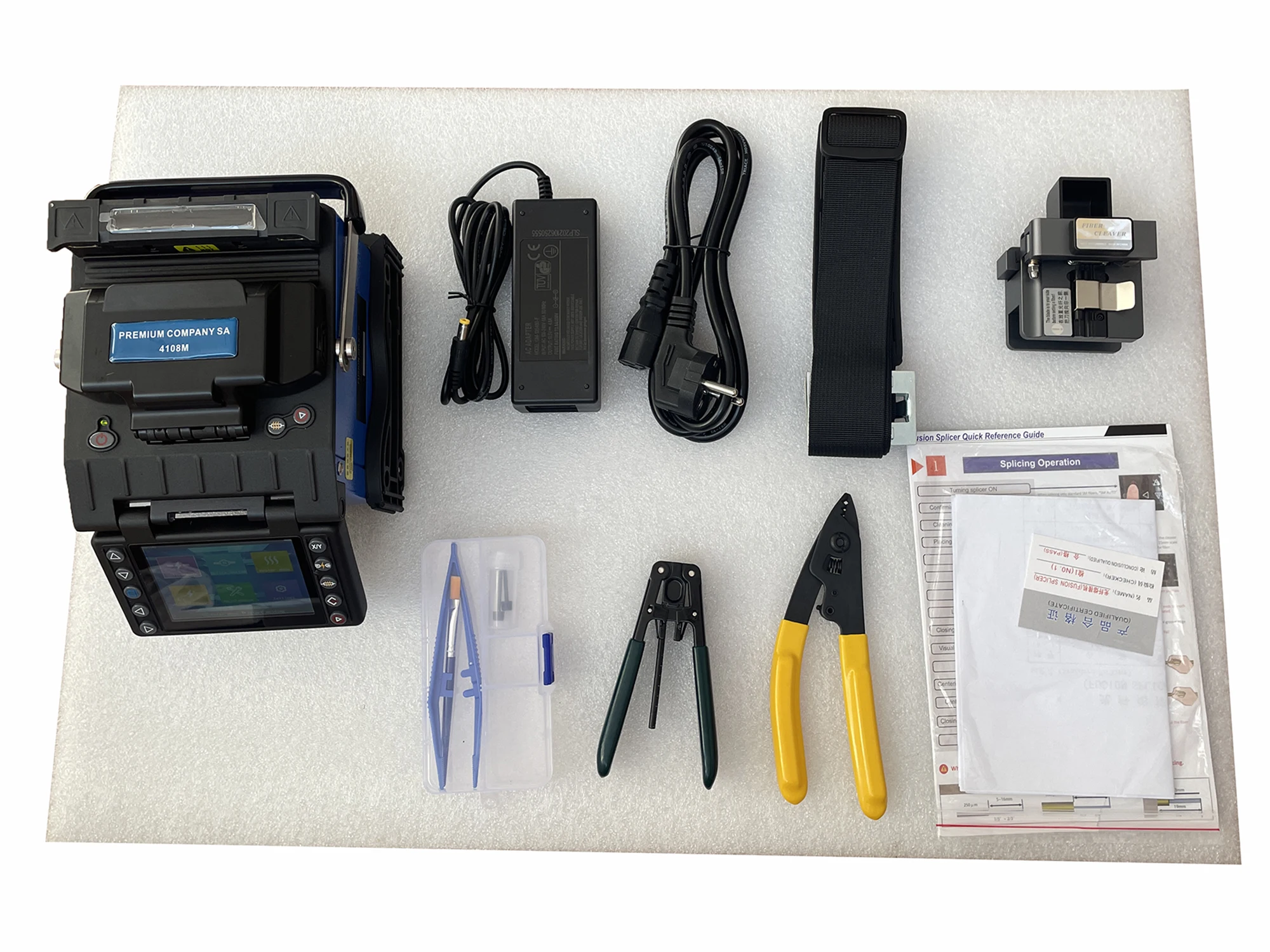 Android System Multi-language Core Alignment Fiber Optic Fusion ...