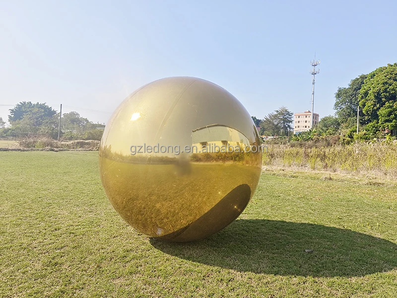 PVC Inflatable Mirror Ball Balloon Giant Spheres Christmas Decoration ...