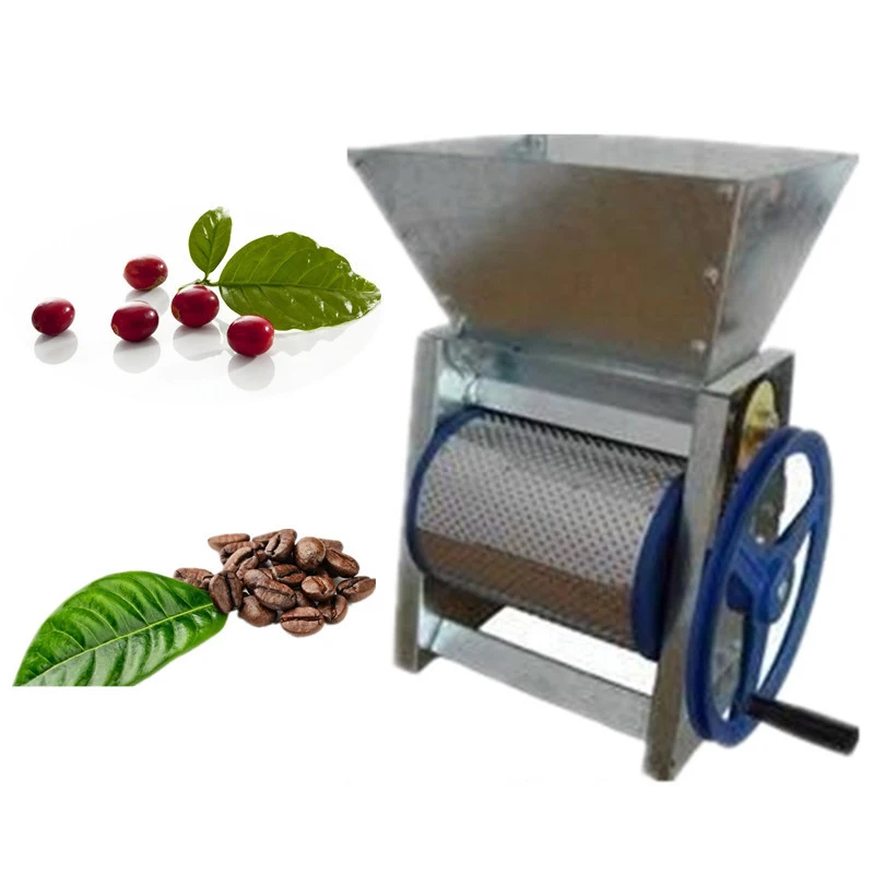 Manual Easy Operation Commercial Fresh Coffee Bean Peeler