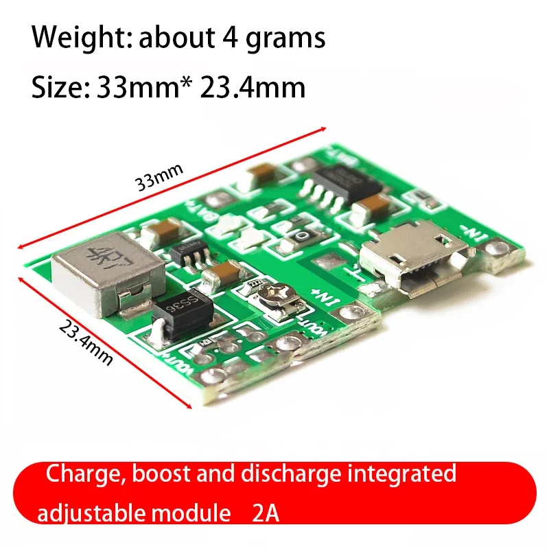 3.7v Liter 9v 5v Multimeter Modification 18650 Lithium Battery Charging ...