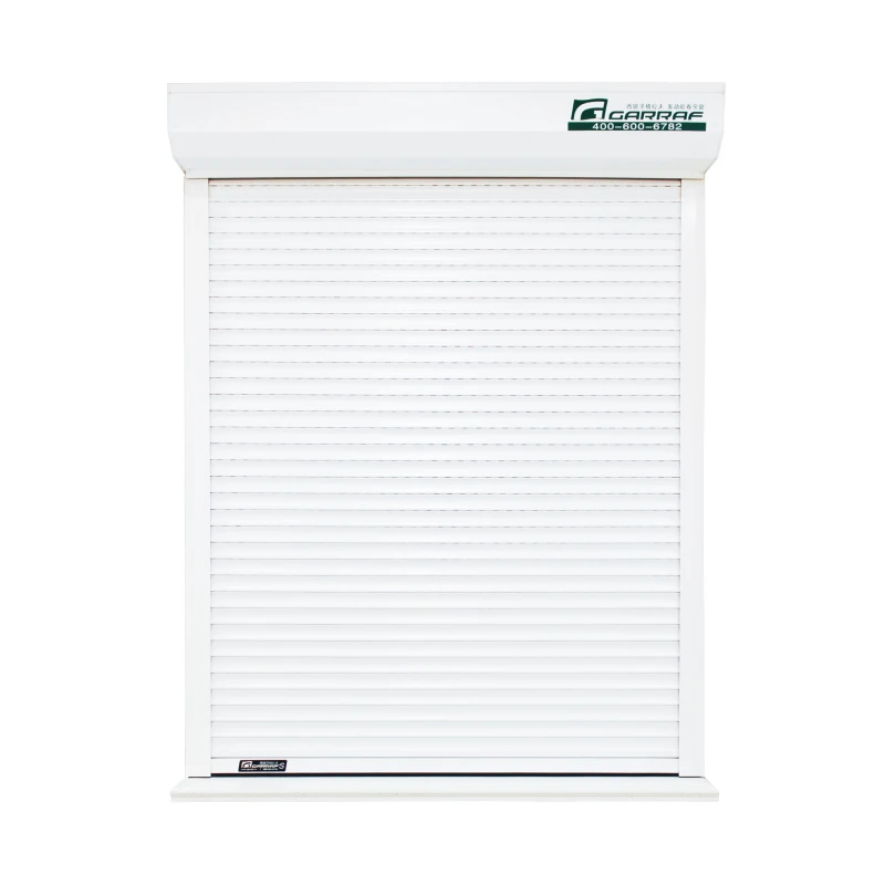 External Aluminum Manumotive Rolling Shutters Fire Rated Roll Down ...
