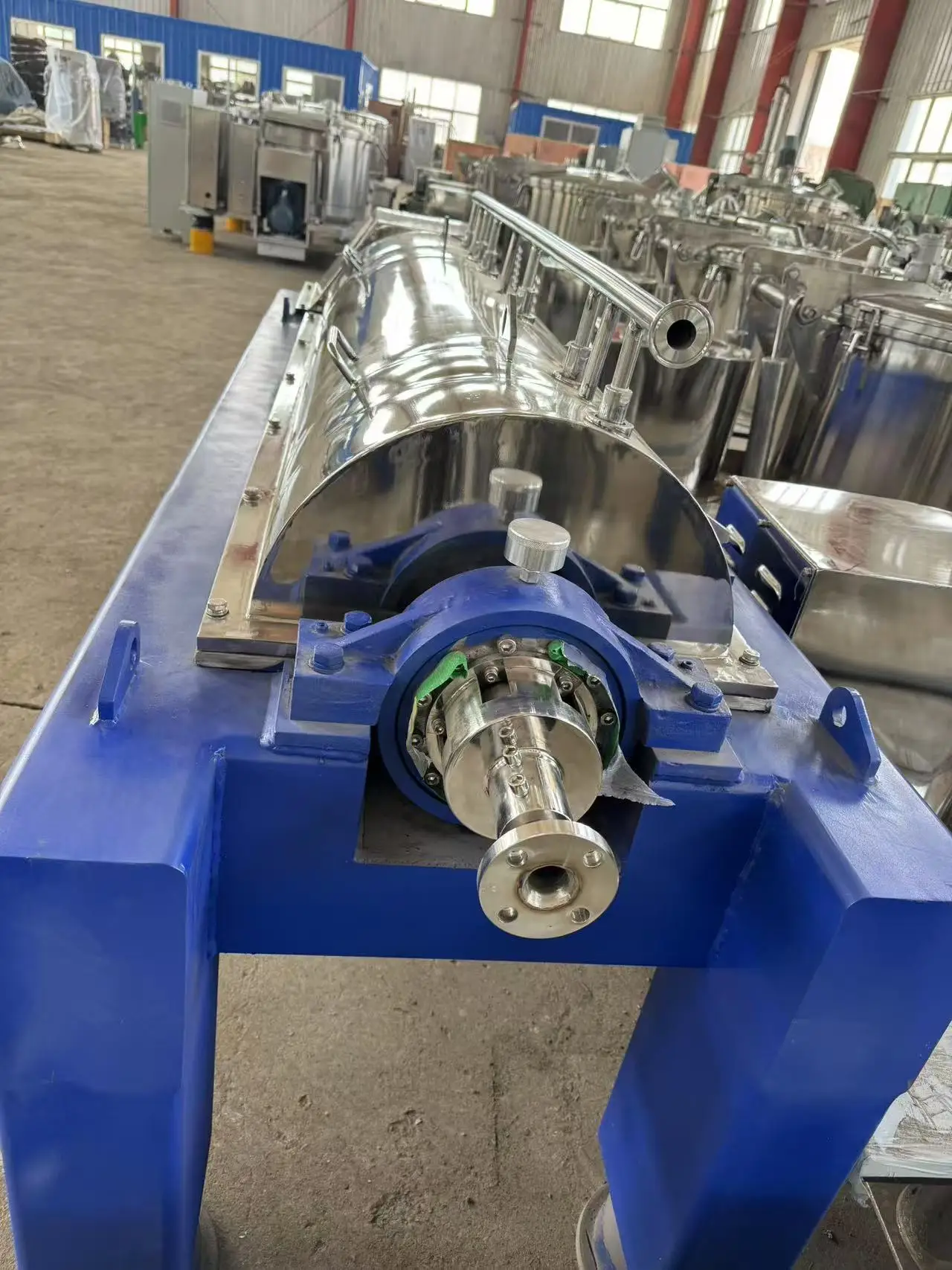 High-speed 10000rpm Industrial Decanter Centrifuge for Solid-Liquid ...