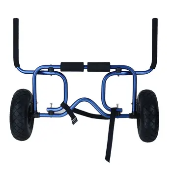 Folding Beach Trolley Cart Portable Foldable Boat Kayak Trailer Sup ...
