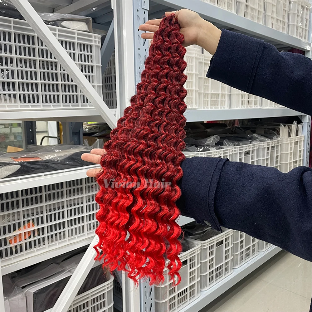 Curly Pieces for Braids - 24inch Kanekalon Braiding Hair