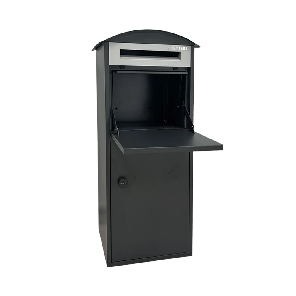 JDY Modern Freestanding Outdoor Mailbox New Waterproof Free Standing ...
