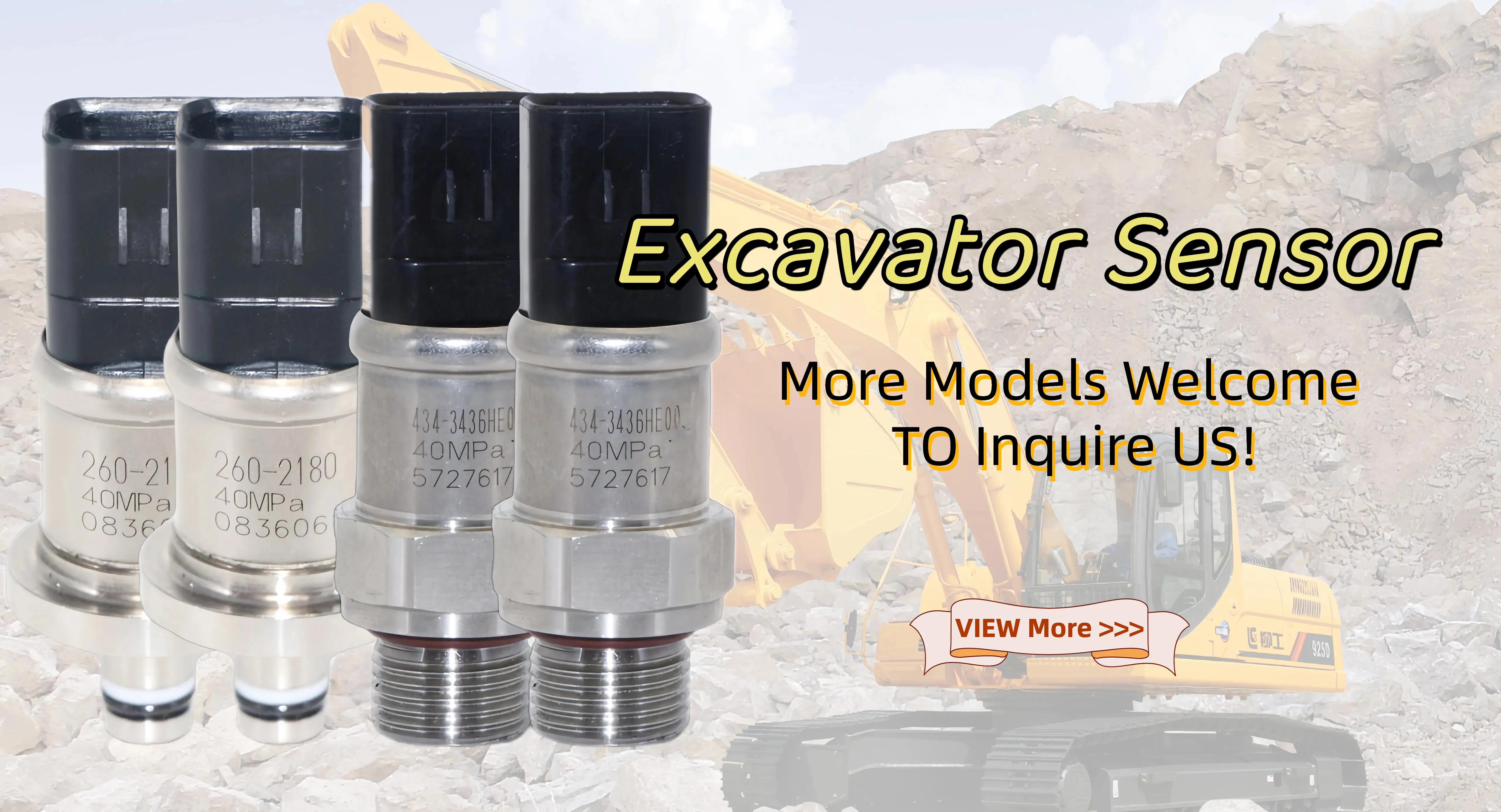 Excavator E320d Pressure Sensor Switch 309-5769 C6.4 Engine For ...