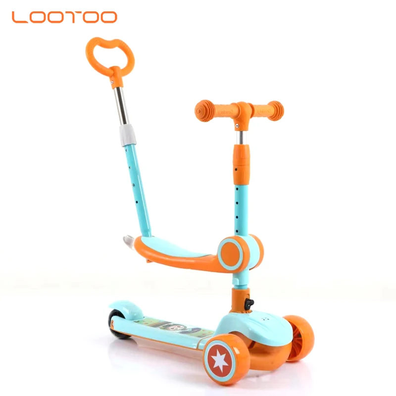 Girls Patinete Infantil 3 Wheel Led Light Cheap Kick Scooter Children ...
