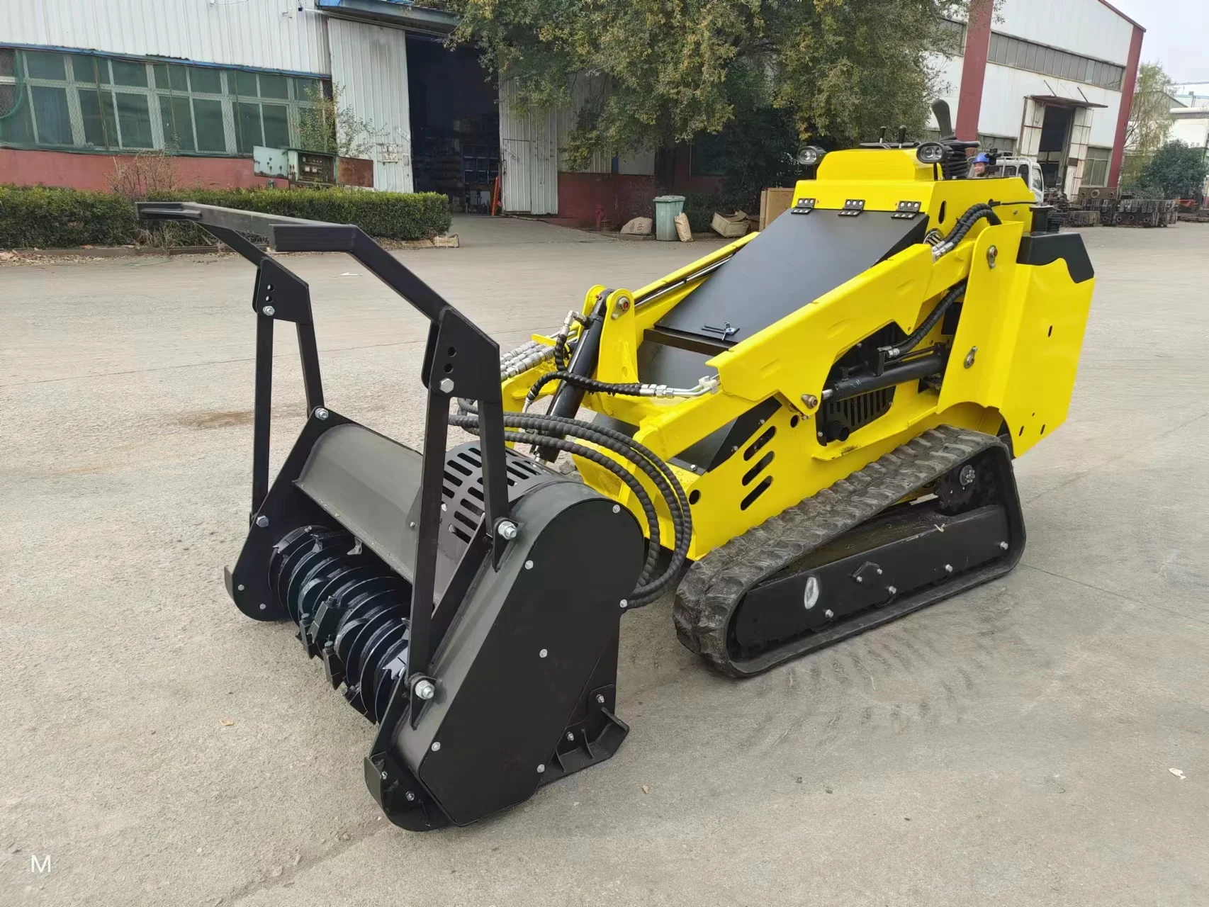 Chinese Forestry Mulcher Skid Steer Harley Rake Mower Machine Front ...