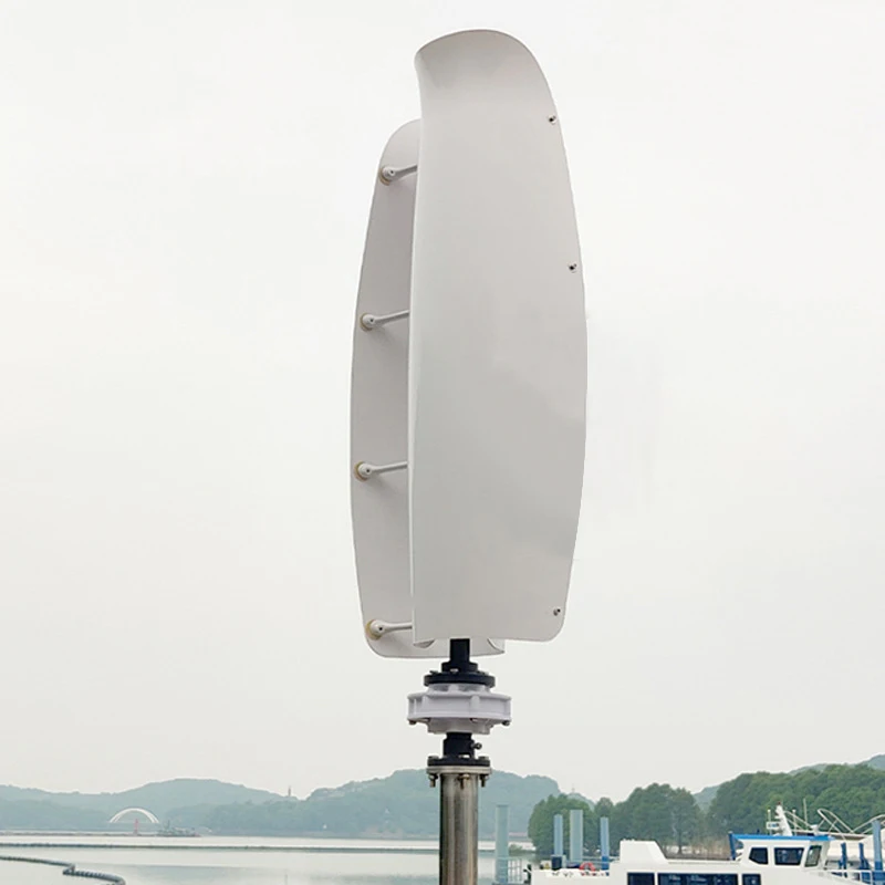 3kw Tulip Design Vertical Wind Turbine 24v 48v 3kw Vertical Axis Wind ...
