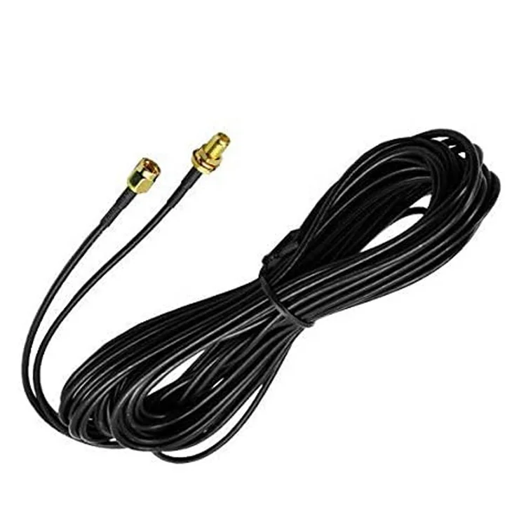 Custom RG 174 SMA Male to SMA Female Assembly Jumper RF Adapter Connectors Coaxial Cables ...