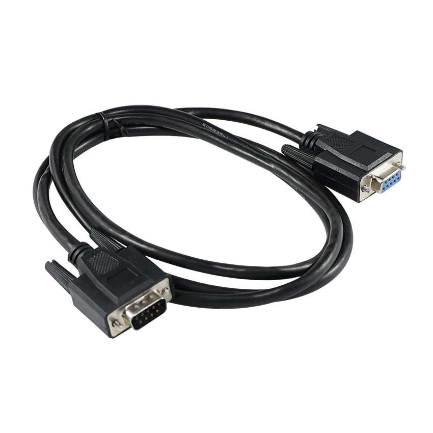 1.8M DB9 Male to DB9 Female RS232 Data Cable for Industrial Use ...