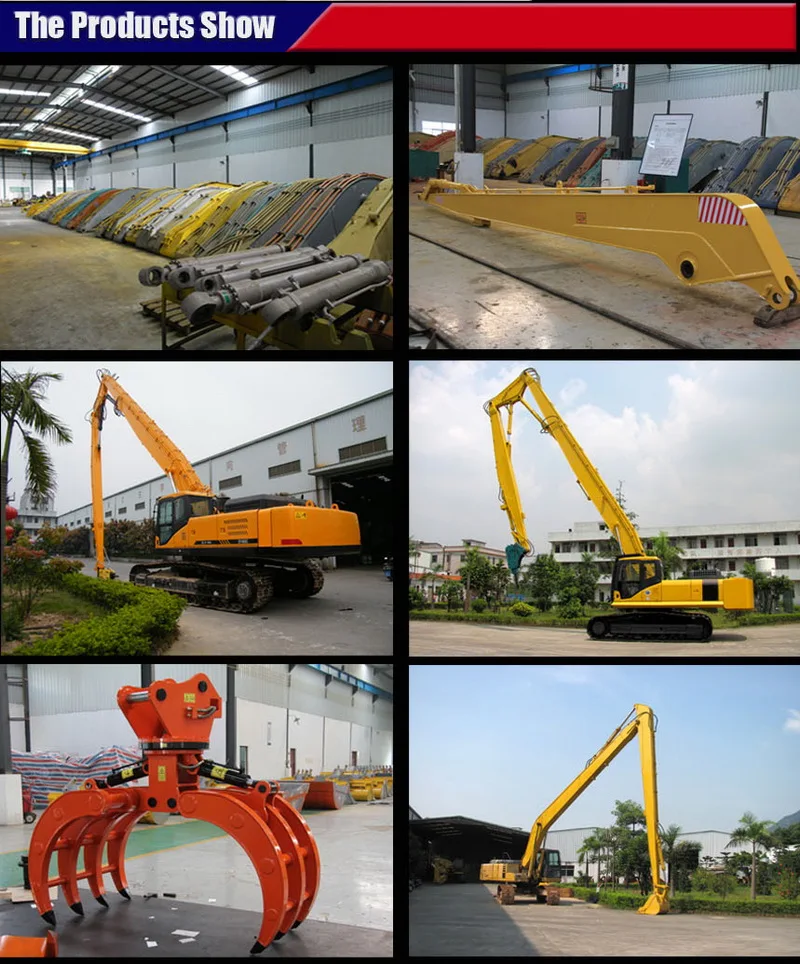 The High Reach Demolition Boom & Arm for Excavator /bulldozer ...
