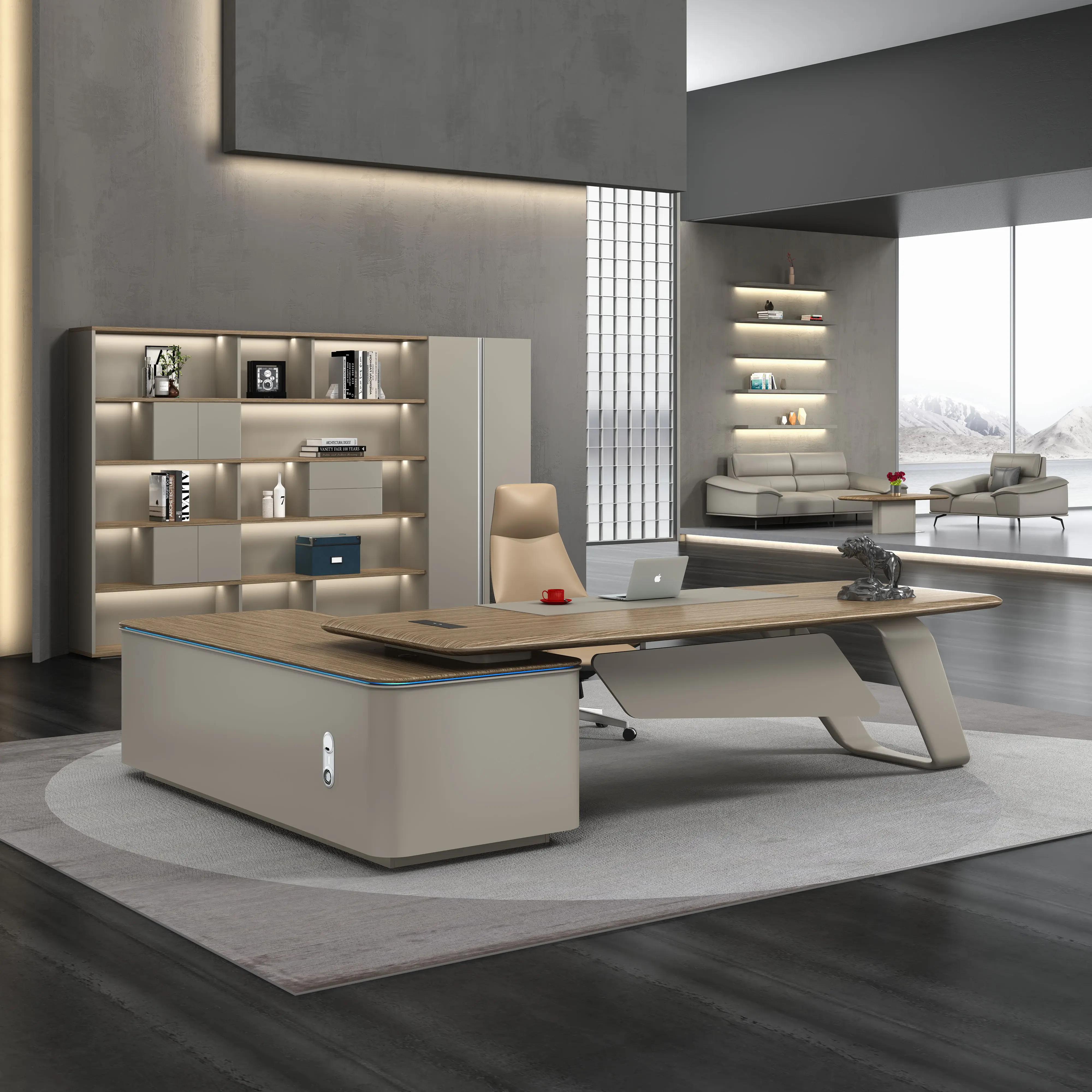 Modern Executive Office Table Boss Office Furniture Boss Desk Ceo Desk ...