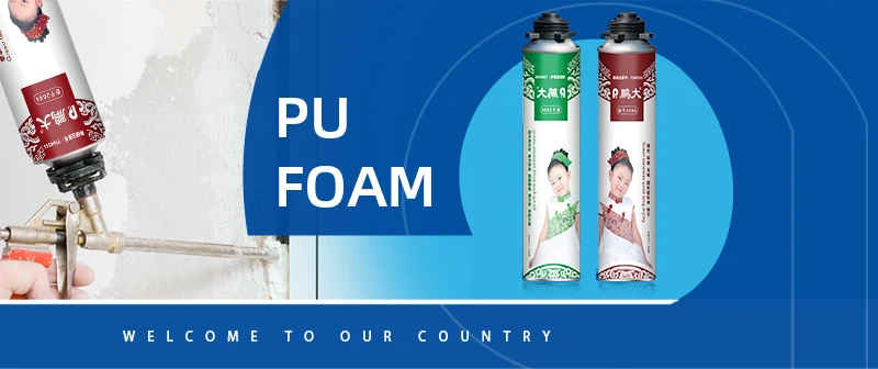 All Season Building Fast Drying Door Window Frames Pu Spray Foam ...