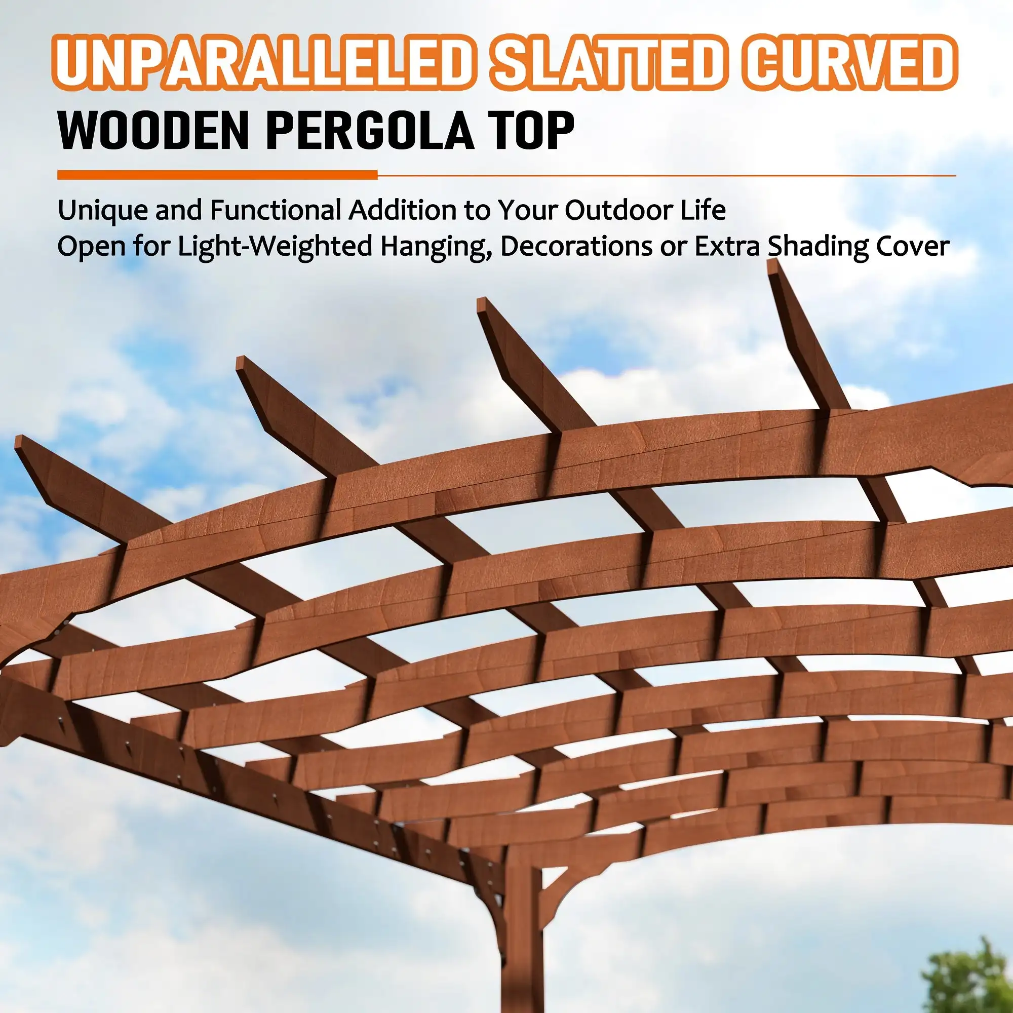Customizable Wooden Pavilion for Versatile Outdoor Use for Garden ...