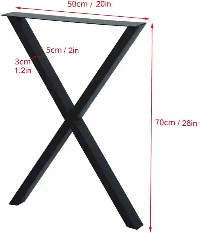 High Quality Heavy Duty Industrial Metal Steel Furniture Dining Table ...
