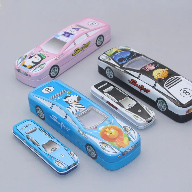 Alibaba.com: Double Layer Cartoon Box Iron Stationery Box with ...