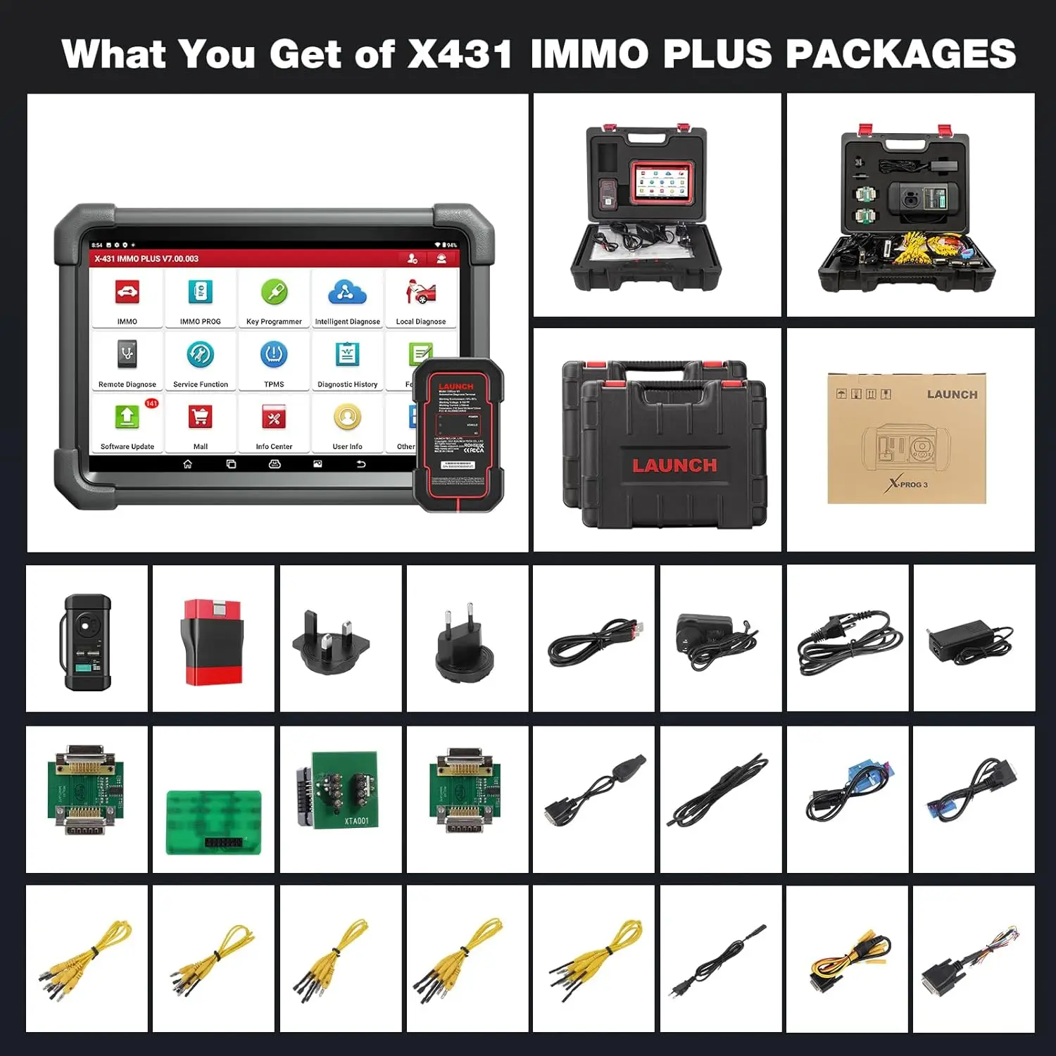 LAUNCH X431 IMMO PLUS - Professional Car Key Programmer