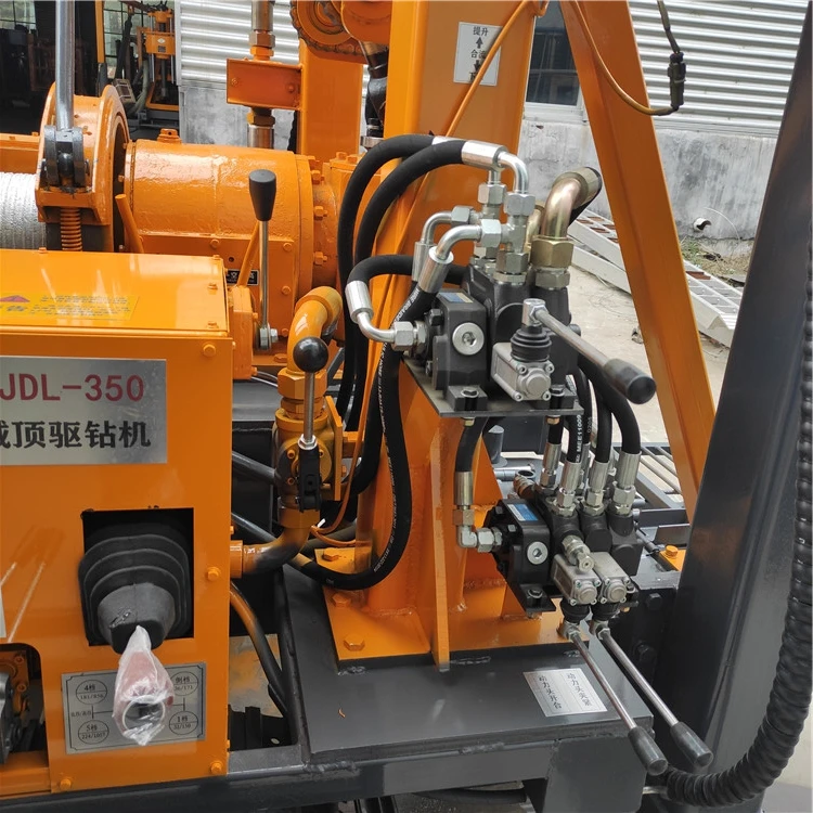 Portable Top Drive Hydraulic Bore Well Stone Drilling Machine Water ...