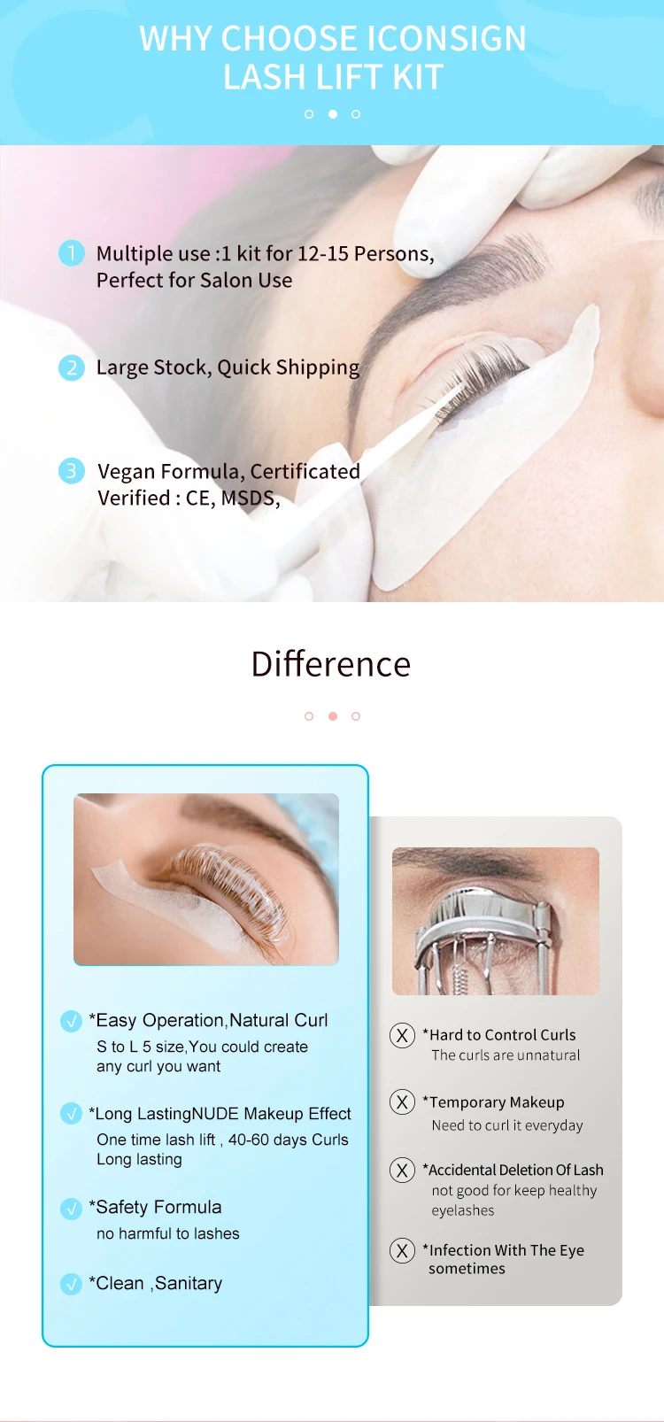 Wholesale At Home Eyelash Perm Kit Lash Lifting Kit Customize Private ...