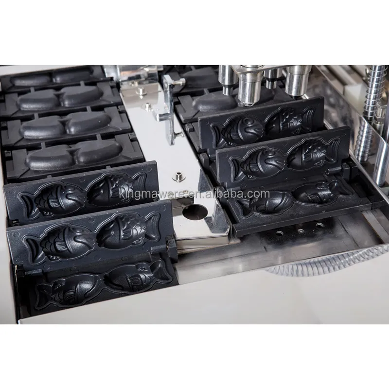 New Full Automatic Delimanjoo Taiyaki Fish Shape Mini Manjoo Cake ...