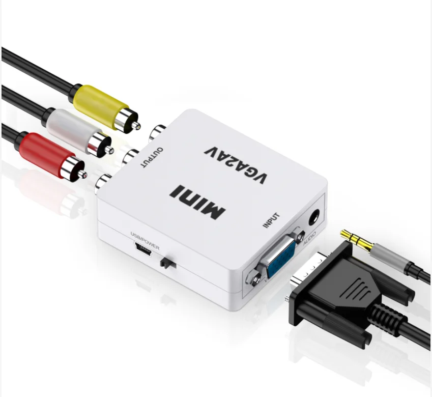 Wholesale Mini Vga to AV Adapter Mini Vga to AV Converter| Alibaba.com