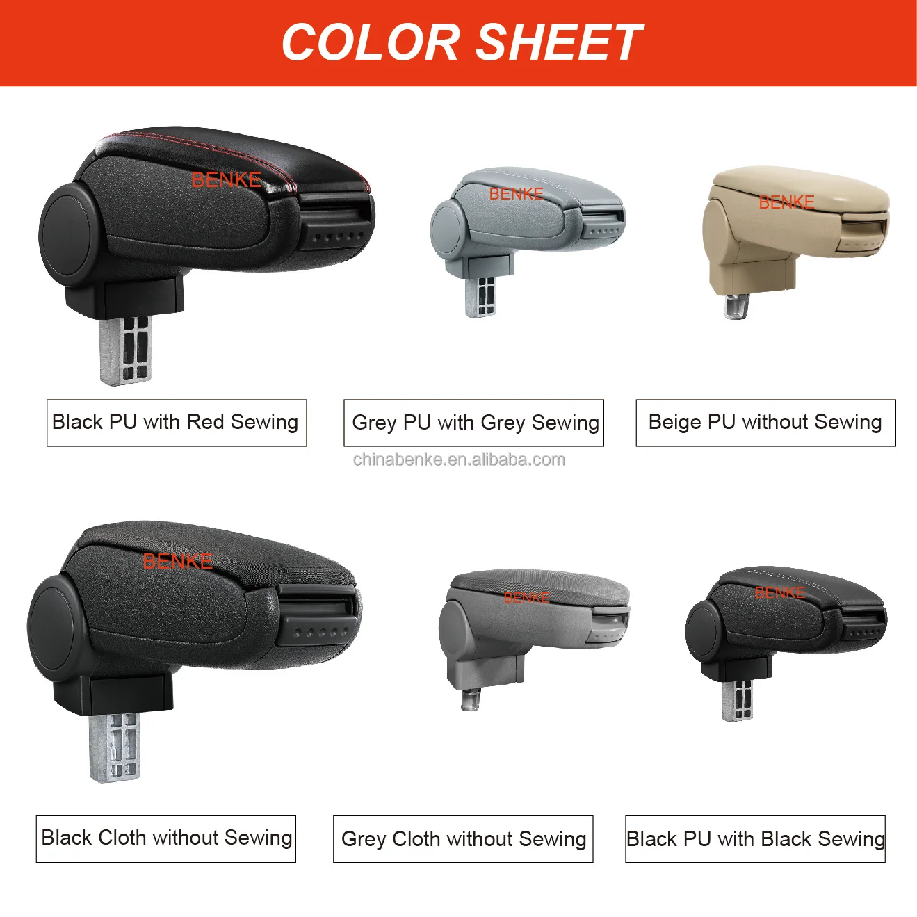 Luxury Storage Box for VW NEW POLO MK5 6R VENTO 2011-2019