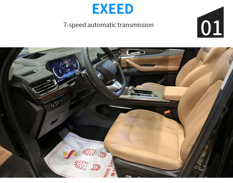 2023 Luxury Suv Petrol Vehicle 195km/hr Chery Exceed Vx Chinese ...