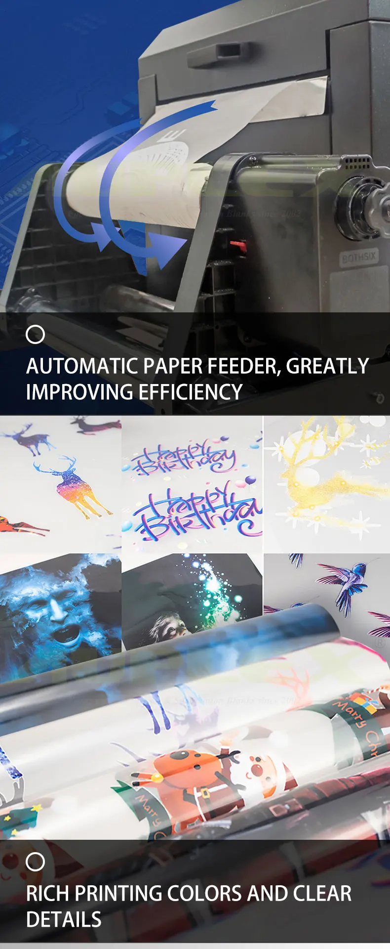 Small Dtf Printer 30cm Dtf Pet Film Machine A3 Dtf Printer With Powder ...