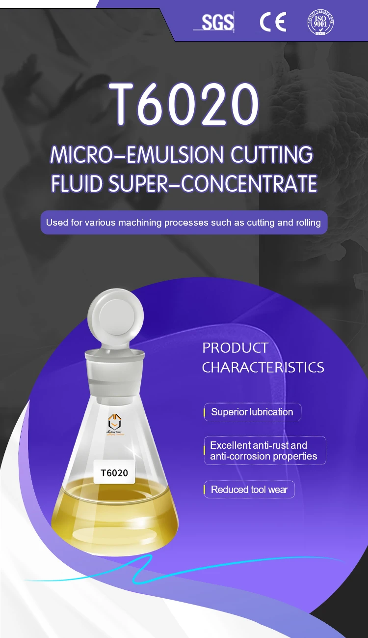 T6020 Micro-emulsion Cutting Fluid Super-concentrate Additive For ...