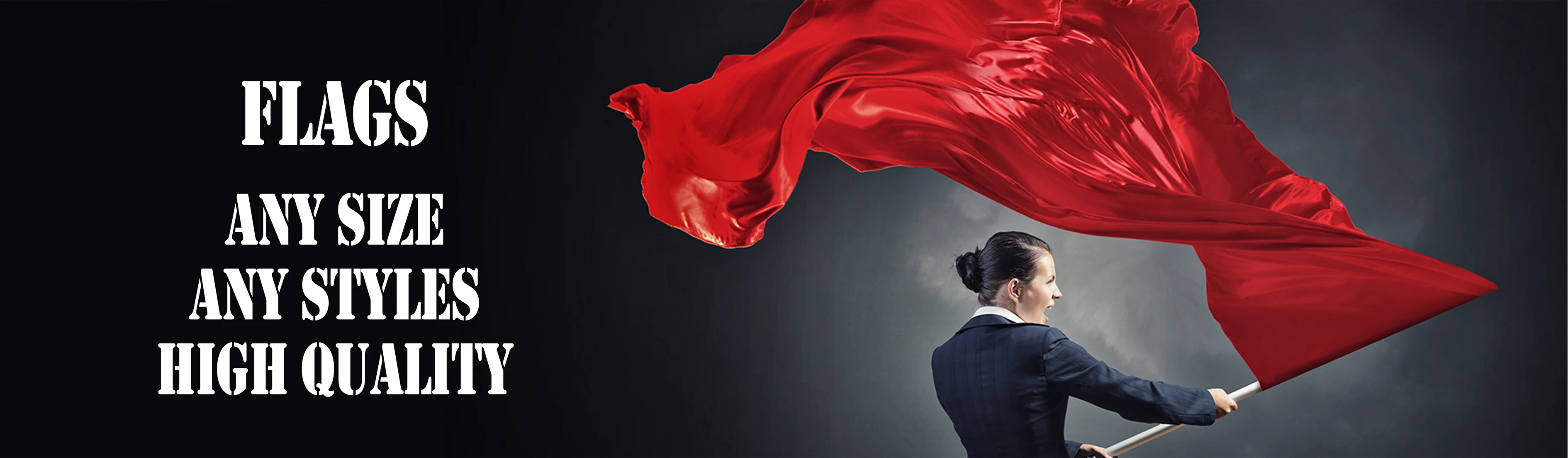 3x5 FT Double-Sided Custom Flag - Perfect for Business Advertising