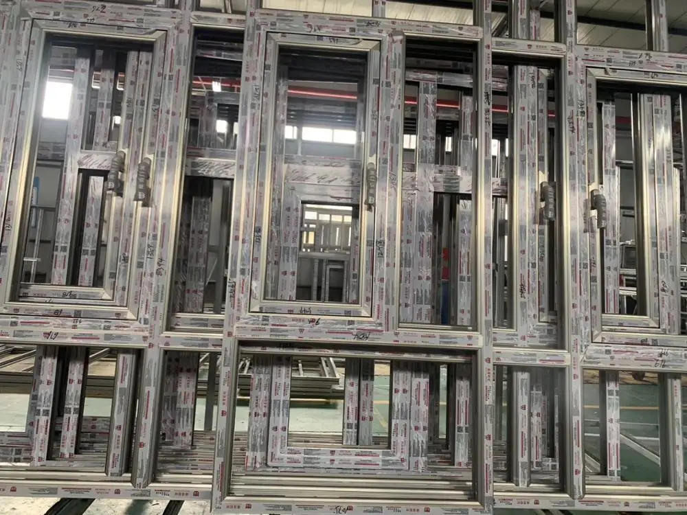 Weidun Py80 Series Stainless Steel Track Broken Bridge Aluminum Window ...