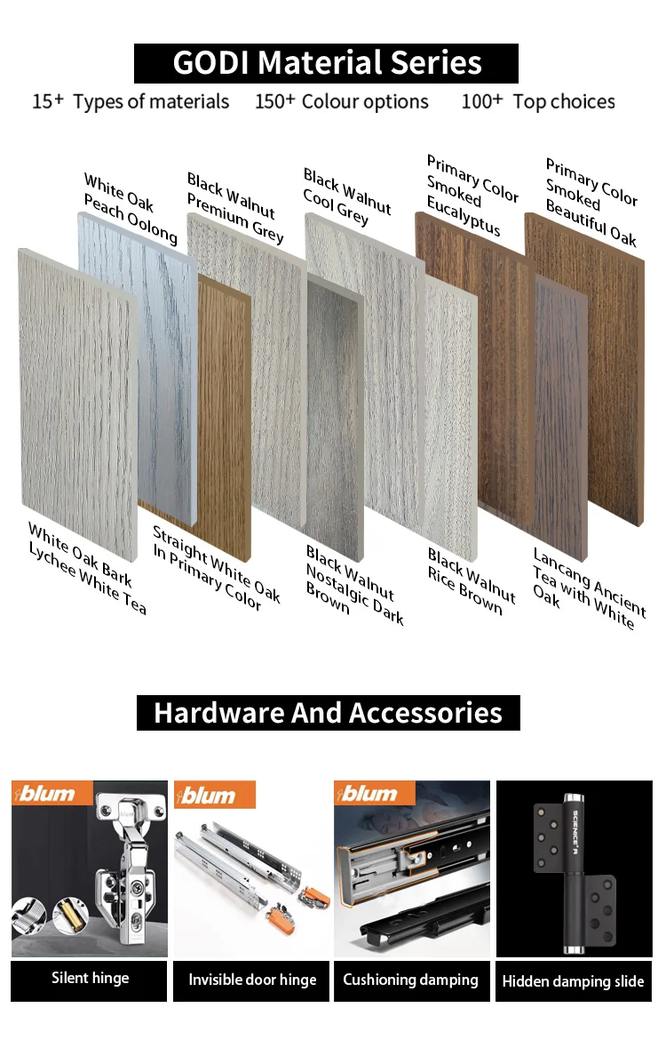 Godi Furniture Hotel Closet Storage Designs Hinge Modern Fitted ...