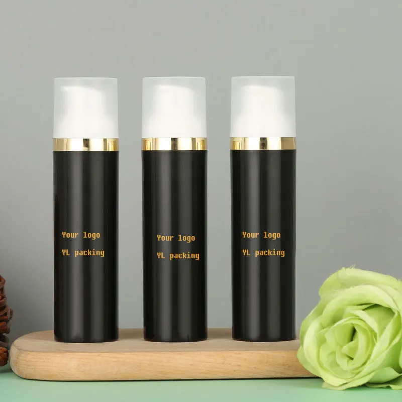 Eco Friendly White Black Empty Pp Plastic Cosmetic Packaging Container ...